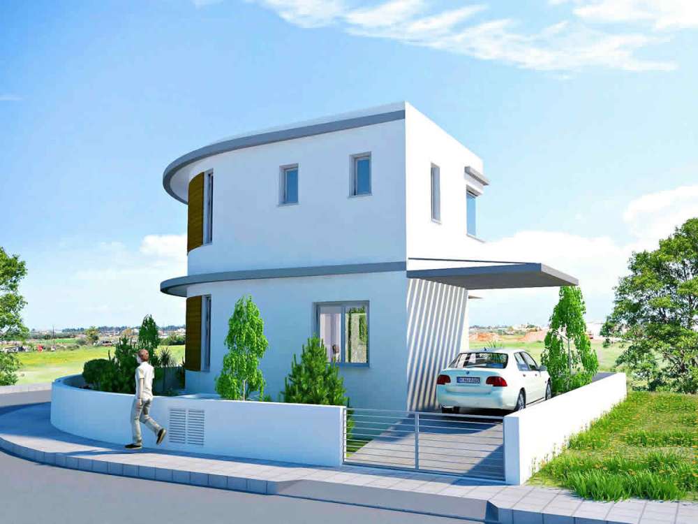 Corner House with Pool Larnaca